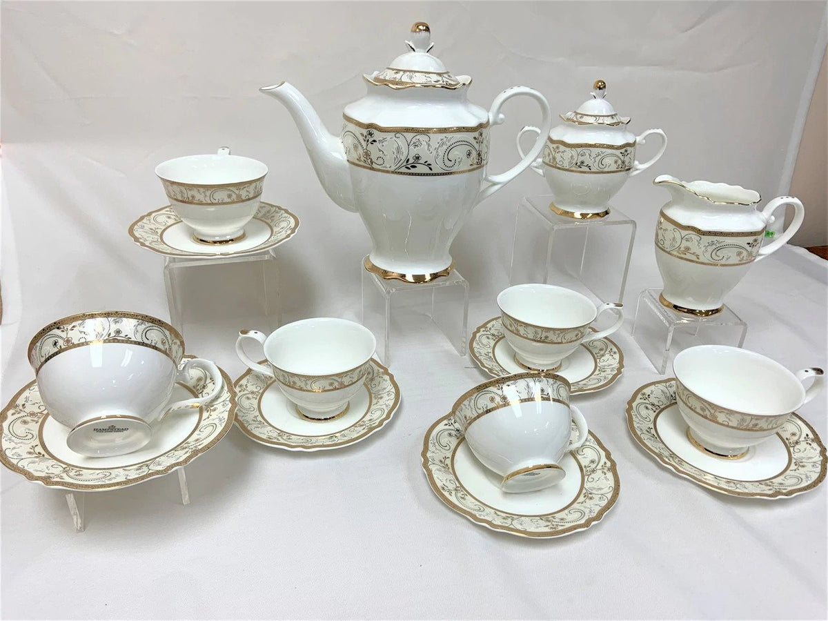 Royal Gold Tea Set | 15 pieces – Urban Pear